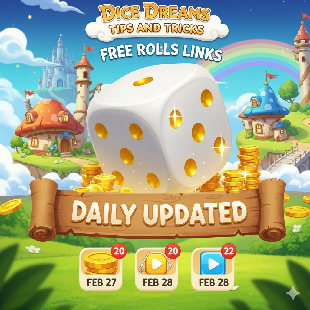 Dice Dreams Free Rolls – May 2026 [Daily Updated Links]
